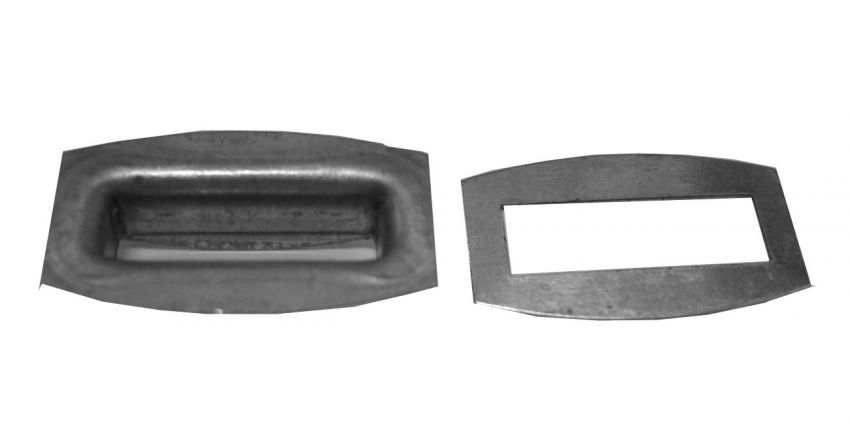 Rechteck-Schlitzöse verz. mit Scheibe - Knott GmbH