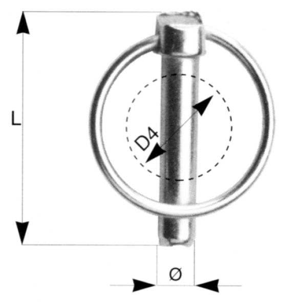 Klappsplint Ø 4.5 mm * 37 mm - Knott GmbH