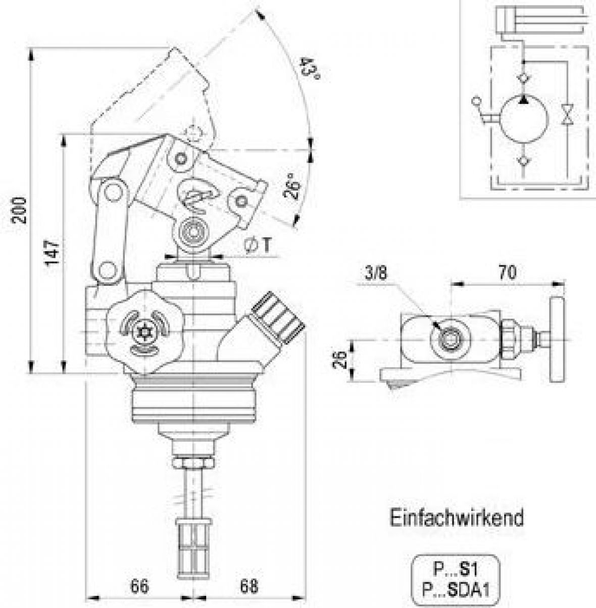 einfach- und doppeltwirkende Handpumpe - Knott GmbH
